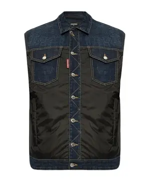 Dsquared2 Denim Vests For Men