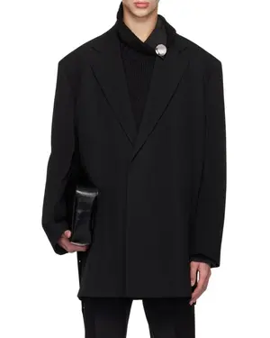 JIL SANDER Concealed Button Coat