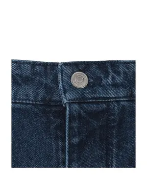 Kenzo Straight Leg Jeans With Buckle Detail
