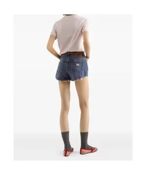 Dolce & Gabbana High-rise Denim Shorts