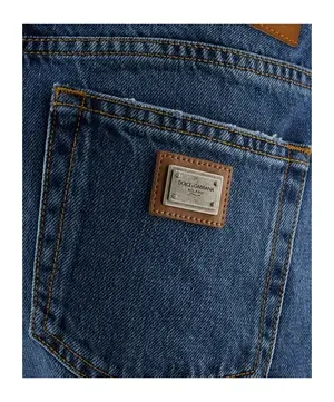 Dolce & Gabbana High-rise Denim Shorts
