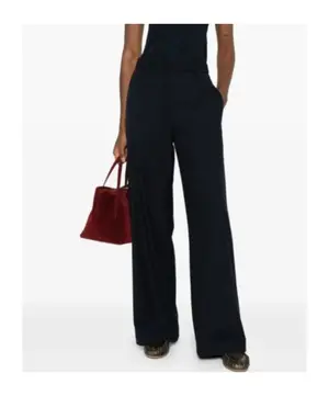 Fabiana Filippi Wide Leg Trousers With Belt Loops