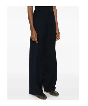 Fabiana Filippi Wide Leg Trousers With Belt Loops