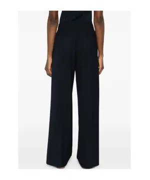 Fabiana Filippi Wide Leg Trousers With Belt Loops