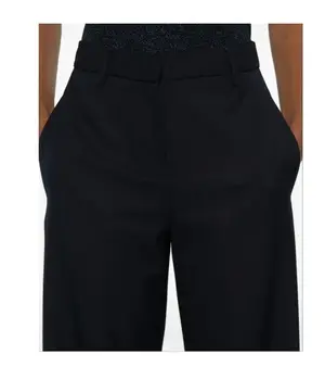 Fabiana Filippi Wide Leg Trousers With Belt Loops