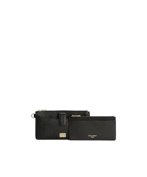 Dolce & Gabbana Dolce Gabbana Dauphine Logo Plaque Card Holder