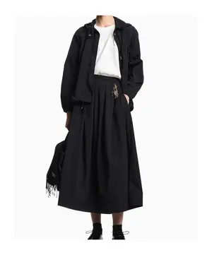 Emporio Armani Hooded Blouson Jacket With Drawstring