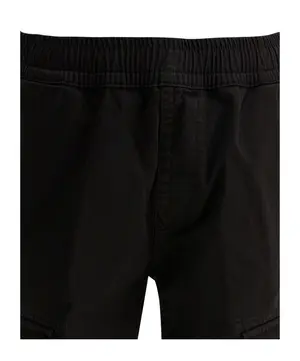 Stone Island Elastic Waist Cargo Pants - Black