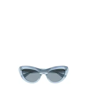 Bottega Veneta Cat-eye Full Rim Sunglasses - Blue