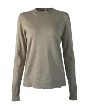 Max Mara Long-sleeved Sweater - Gray