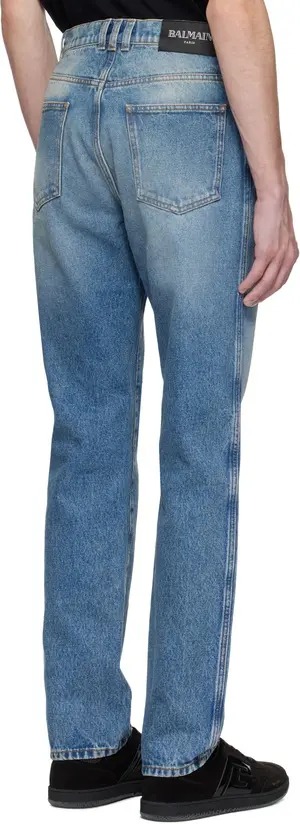 Balmain Regular-fit Denim Jeans - Blue