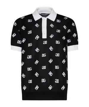 Dolce & Gabbana Button Down Polos For Men