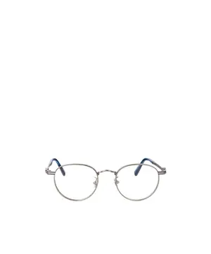 Moncler Round Frame Eyeglasses - White
