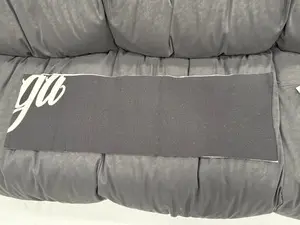 Balenciaga Big B Knitted Scarf - Black