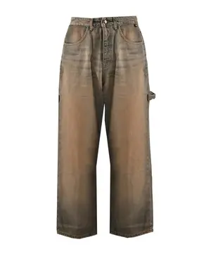 Barrow Button Detailed Bottoms For Men