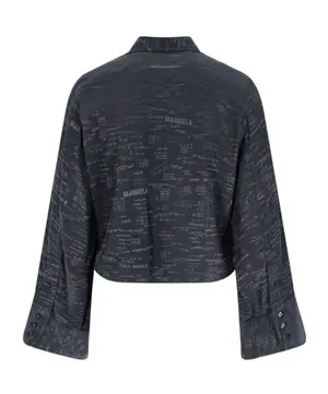 MAISON MARGIELA Jacquard Convertible Shirt