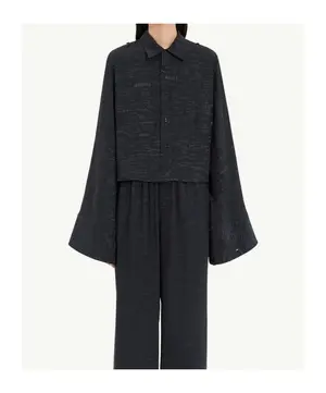 MAISON MARGIELA Jacquard Convertible Shirt