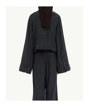 MAISON MARGIELA Jacquard Convertible Shirt