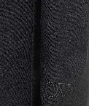Off-White Single-breasted Long-sleeved Blazer