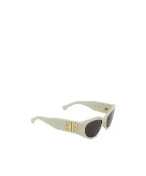 Balenciaga Cat Eye Frame Sunglasses - Ivory