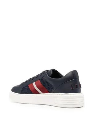 Bally Striped Band Chunky Sole Sneakers