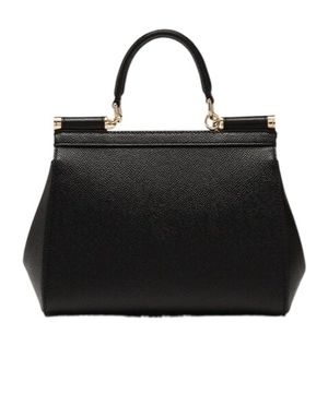 Dolce & Gabbana Small Sicily Handbag - Black