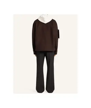 COURREGES Courrèges Embroidered Logo Shirt Jacket