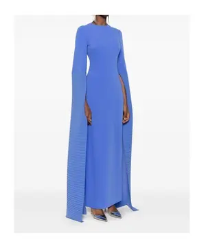 Solace Naomi Maxi Dress With Extra-long Sleeves