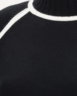 Max Mara Pescara High Neck Jumper - Black