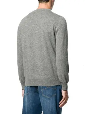 Brunello Cucinelli Crewneck Knitted Jumper - Grey