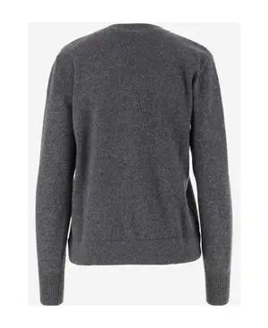 Fendi Cashmere Wool Long-sleeved Cardigan