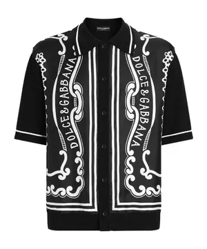 Dolce & Gabbana Bandanna-print Shirt