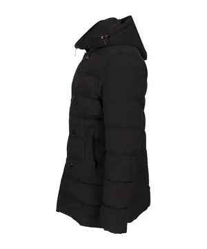 MOORER Hooded Jacket With Double-breasted Closure