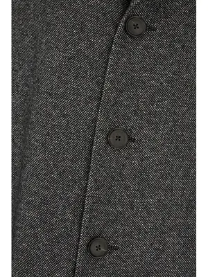 Zegna Cashmere Blend Longline Coat With Notched Lapels