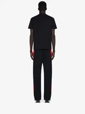 Alexander McQueen Logo Printed Crewneck T-shirt - Black