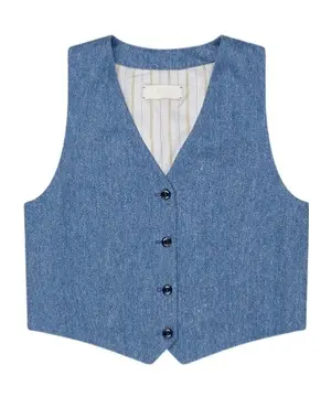 CIRCOLO 1901 Sleeveless V-neck Vest