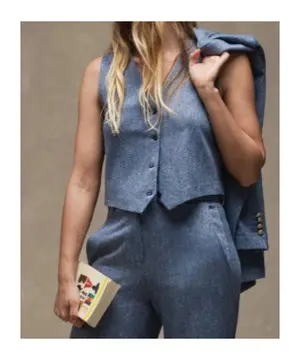 CIRCOLO 1901 Sleeveless V-neck Vest