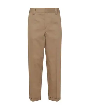 GOLDEN GOOSE Tailored Straight Leg Trousers - Brown