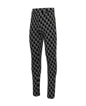 We11Done Monogram Knit Trousers