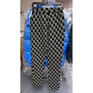We11Done Monogram Knit Trousers