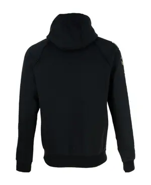 EA7 Logo Zip Casual Hooded Jacket