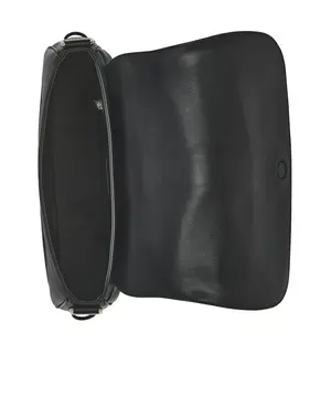Alexander McQueen T-bar Large Satchel Bag - Black