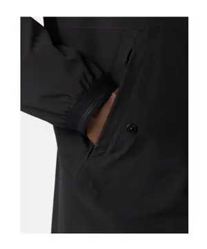 Stone Island Zipped Hooded Parka With Embroidered Compass Logo
