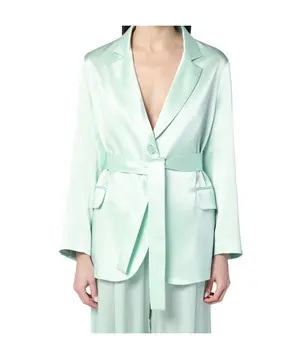 SEMICOUTURE Single-breasted Belted Blazer