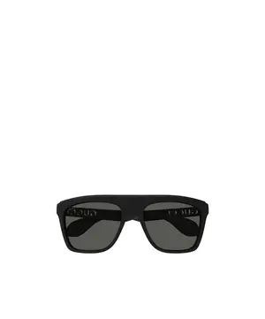 Gucci Rectangular Sunglasses - Black
