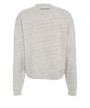 Dsquared2 Crewneck Sweatshirt With Smiley Face Print - Grey