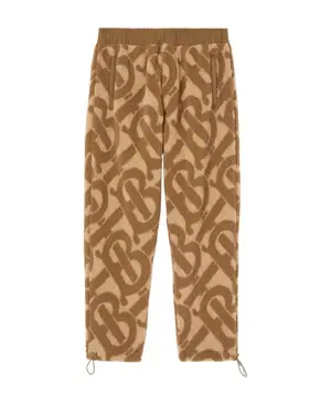 Burberry Burberry TB Monogram Jacquard Track Pants Brown