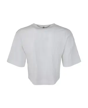Rabanne Metallic Mesh Crewneck T-shirt
