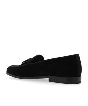 Dolce & Gabbana Dg Logo Plaque Loafers - Black