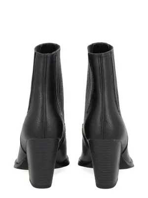 Versace Metal-toe Ankle Boots